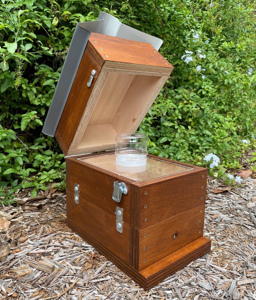 Honey Jar Hinged Lid Beehive OATH Box Stingless Australian Native Bee ...