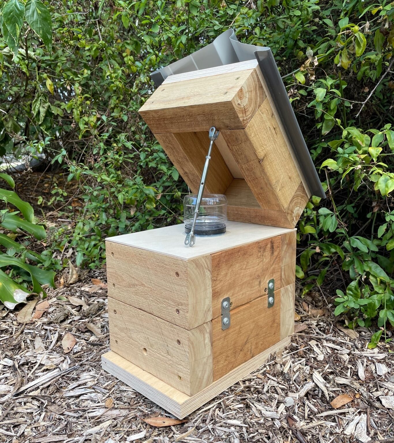 50mm Cypress Pine Rough Sawn Stingless Australian Native Bee Hive