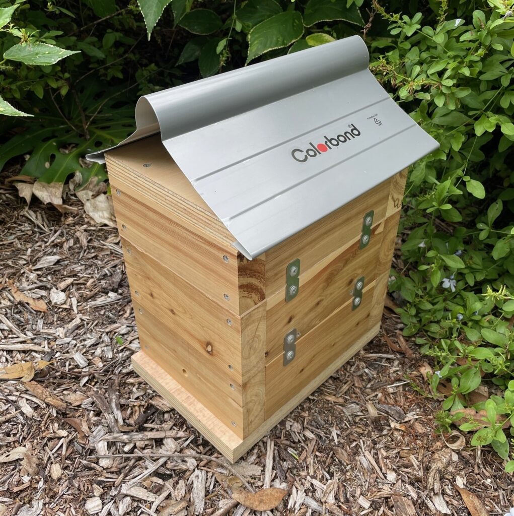 35mm Cypress Pine Dressed Stingless Australian Native Bee Hive